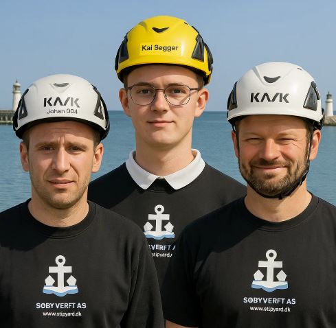 Søby Værft byder tre nye profiler velkommen i projektteamet